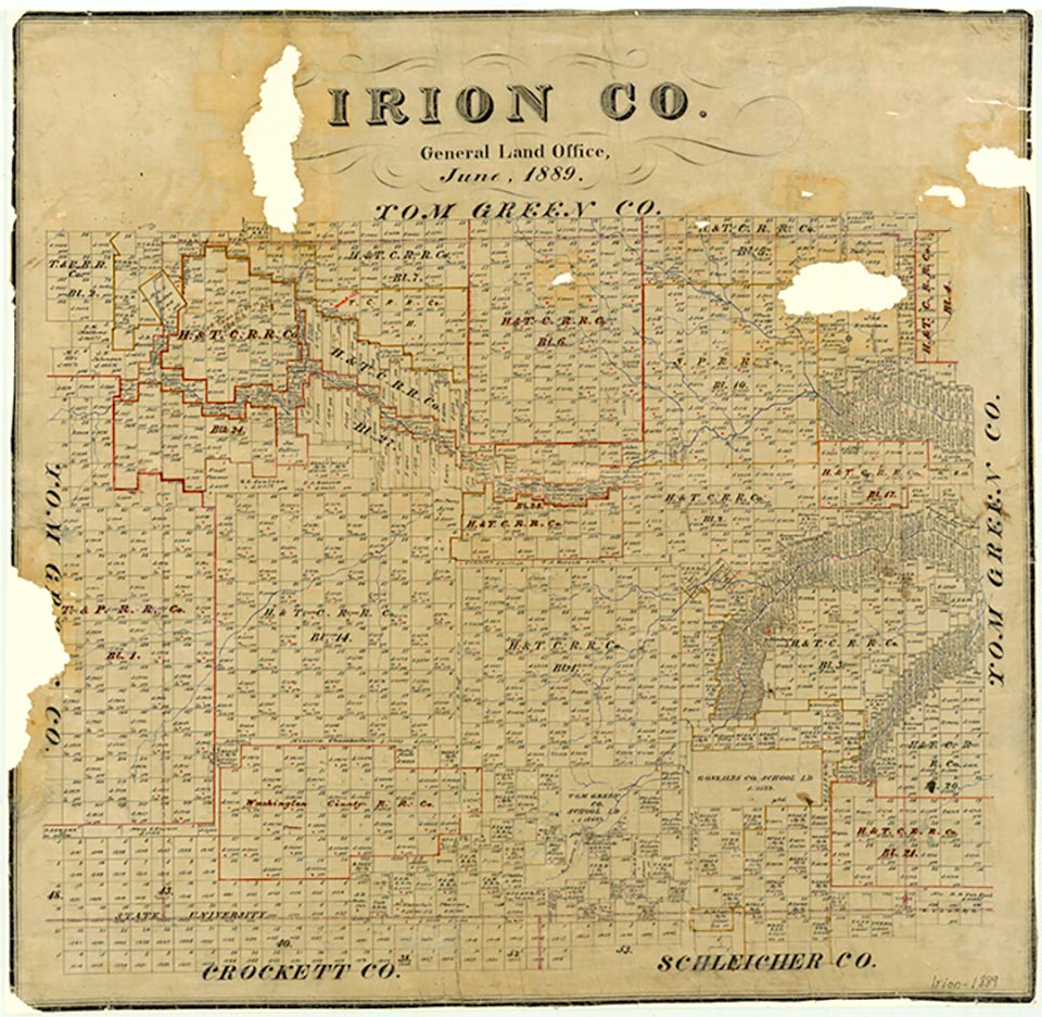 Irion County | TX Almanac