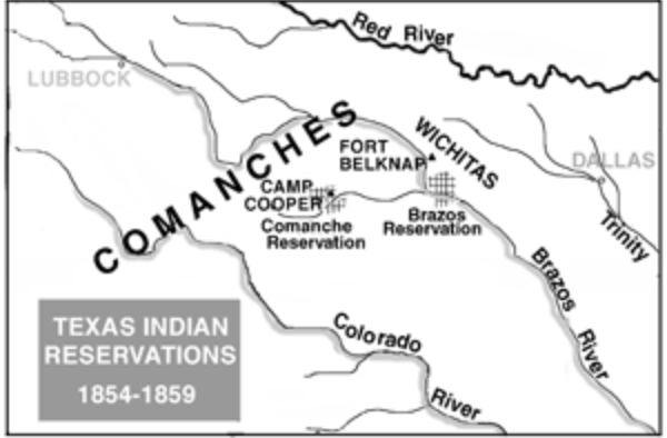 Camp Cooper, Ft. Belknap and the Native Reservations | TX Almanac