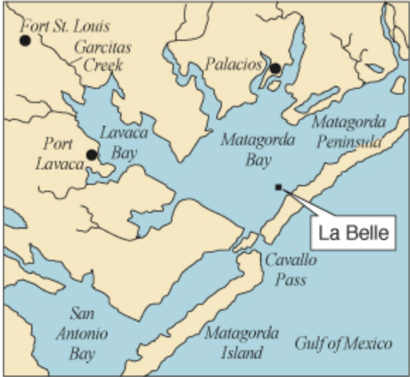 La Belle and Fort St. Louis | TX Almanac