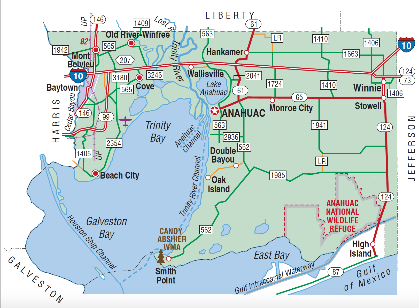 Chambers County | TX Almanac