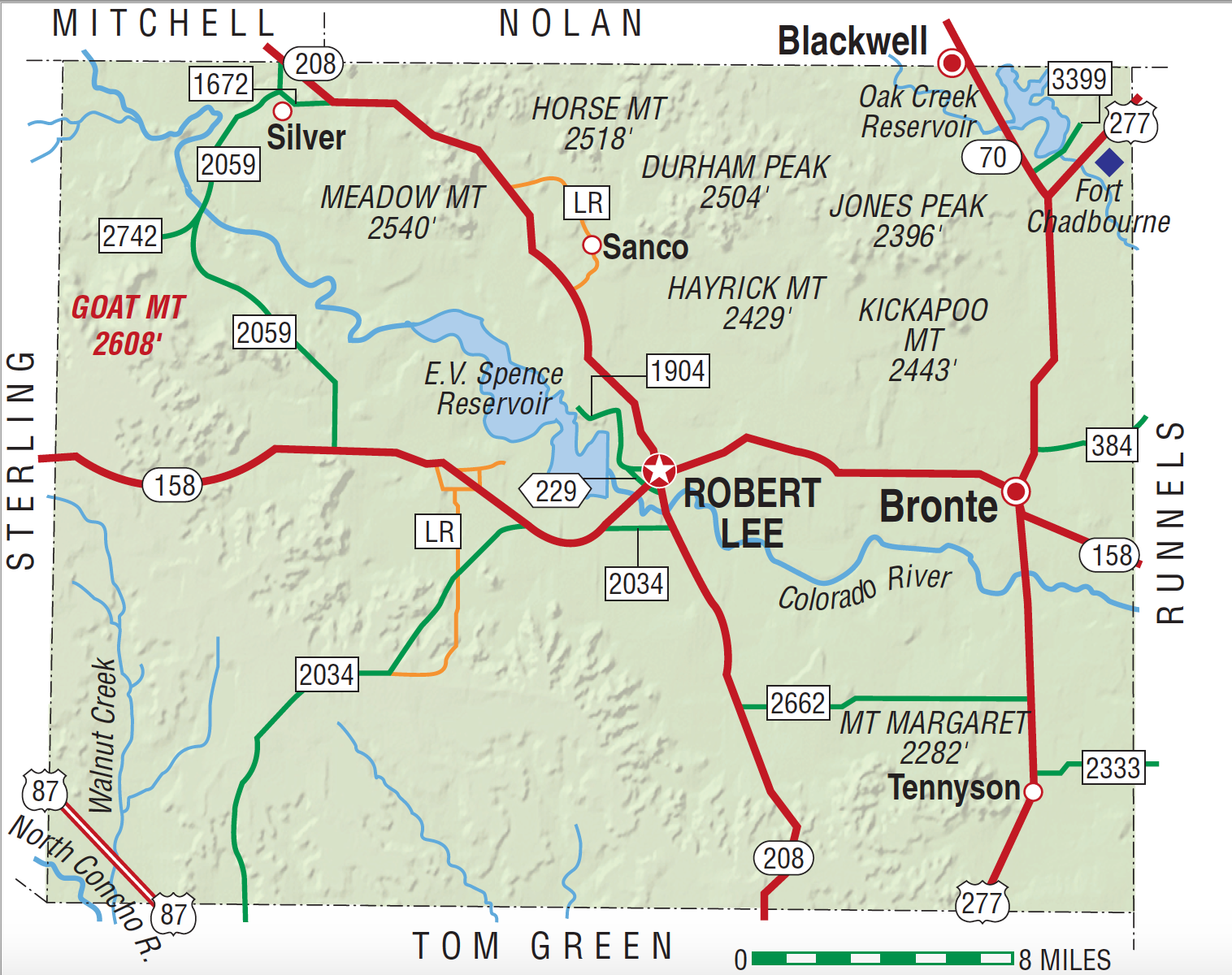 Coke County | TX Almanac