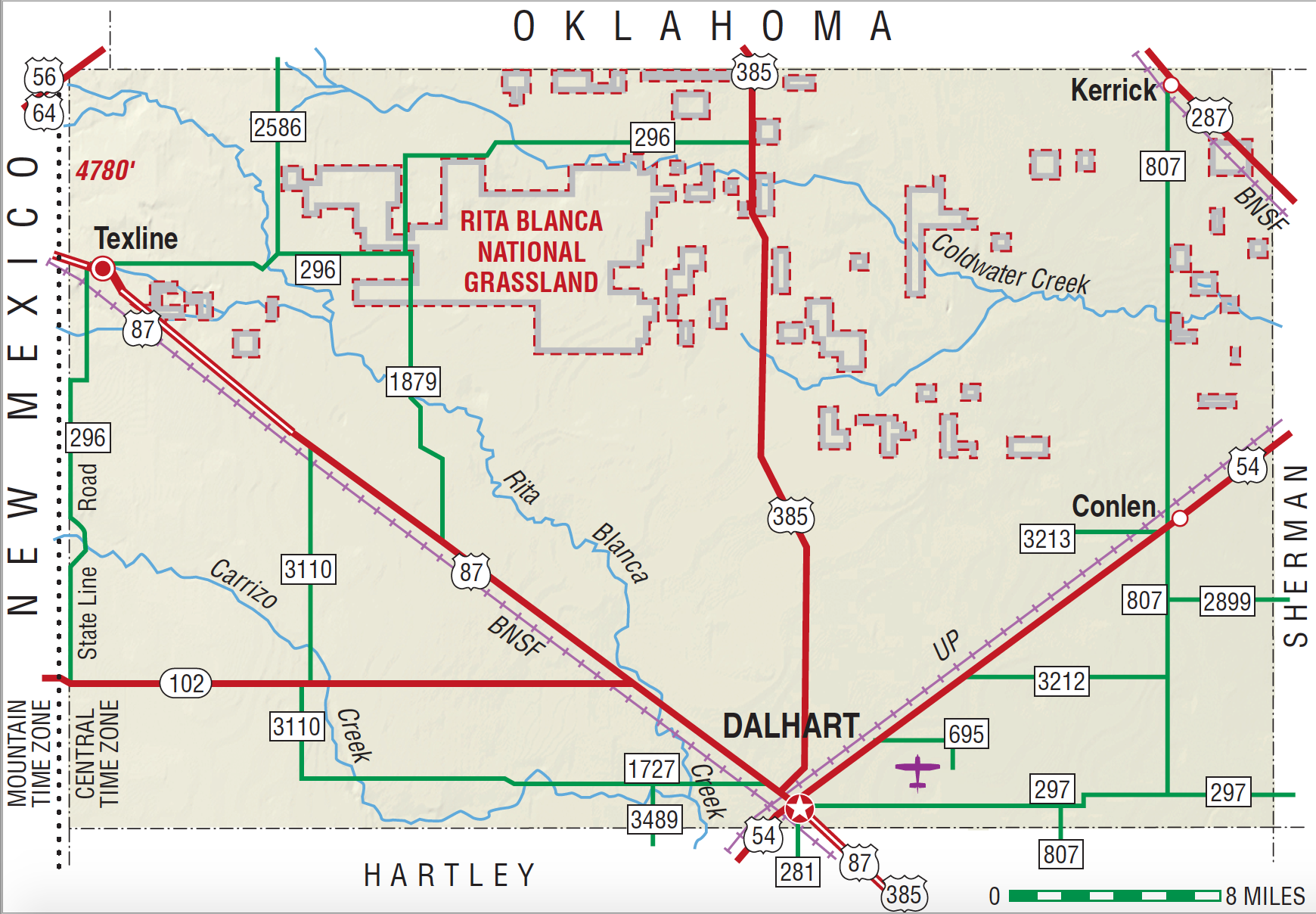 Dallam County | TX Almanac