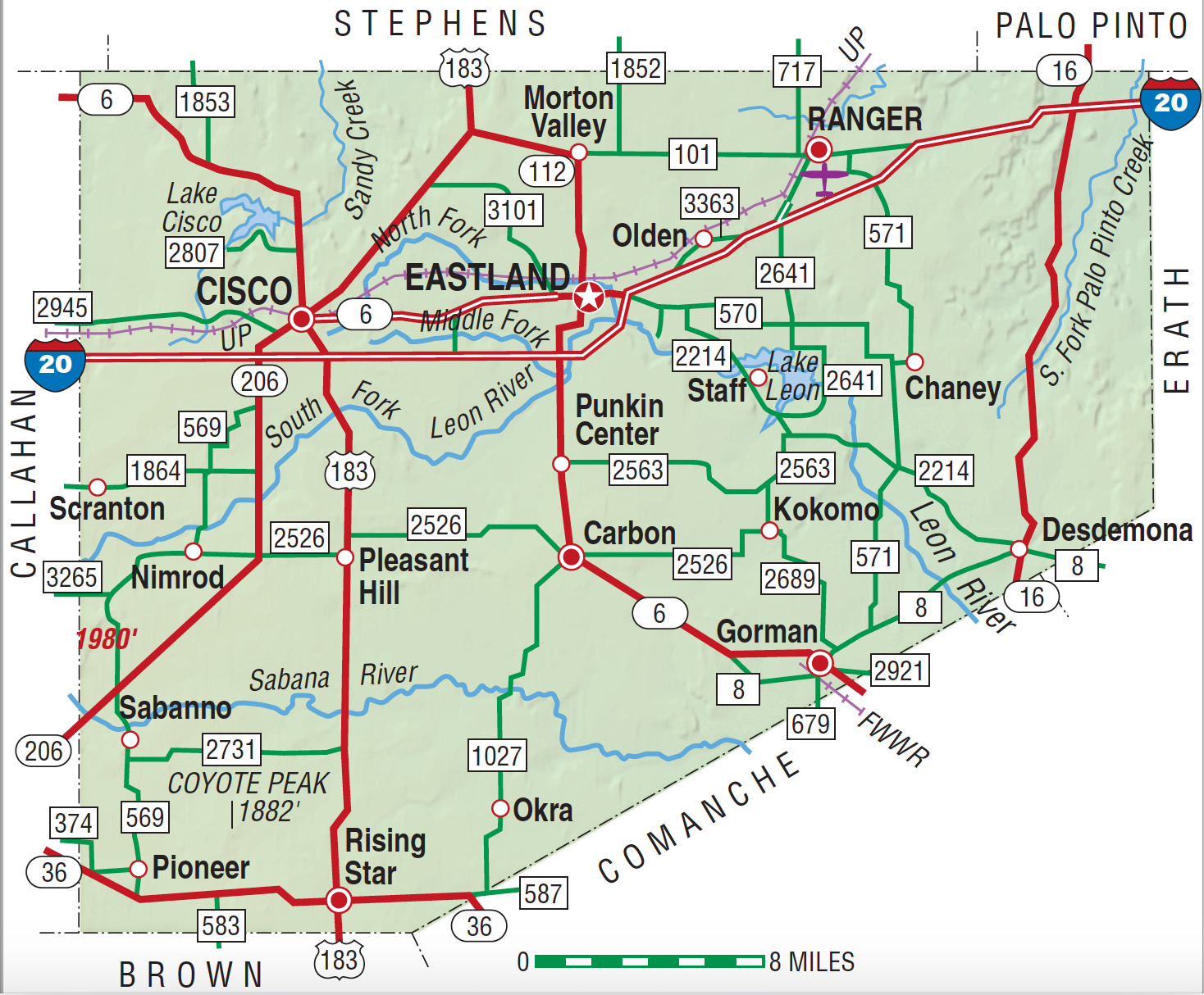 How Far Is It From Eastland Tx To Arlington Tx Hotsell | innoem.eng.psu ...
