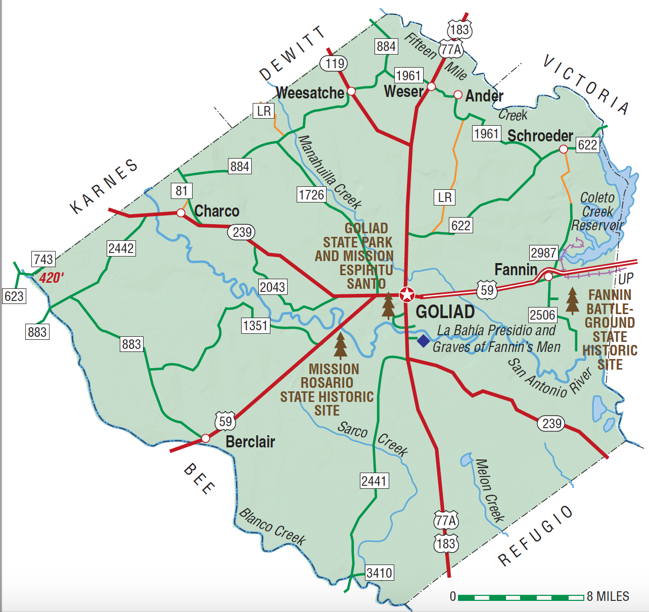 Goliad County | TX Almanac