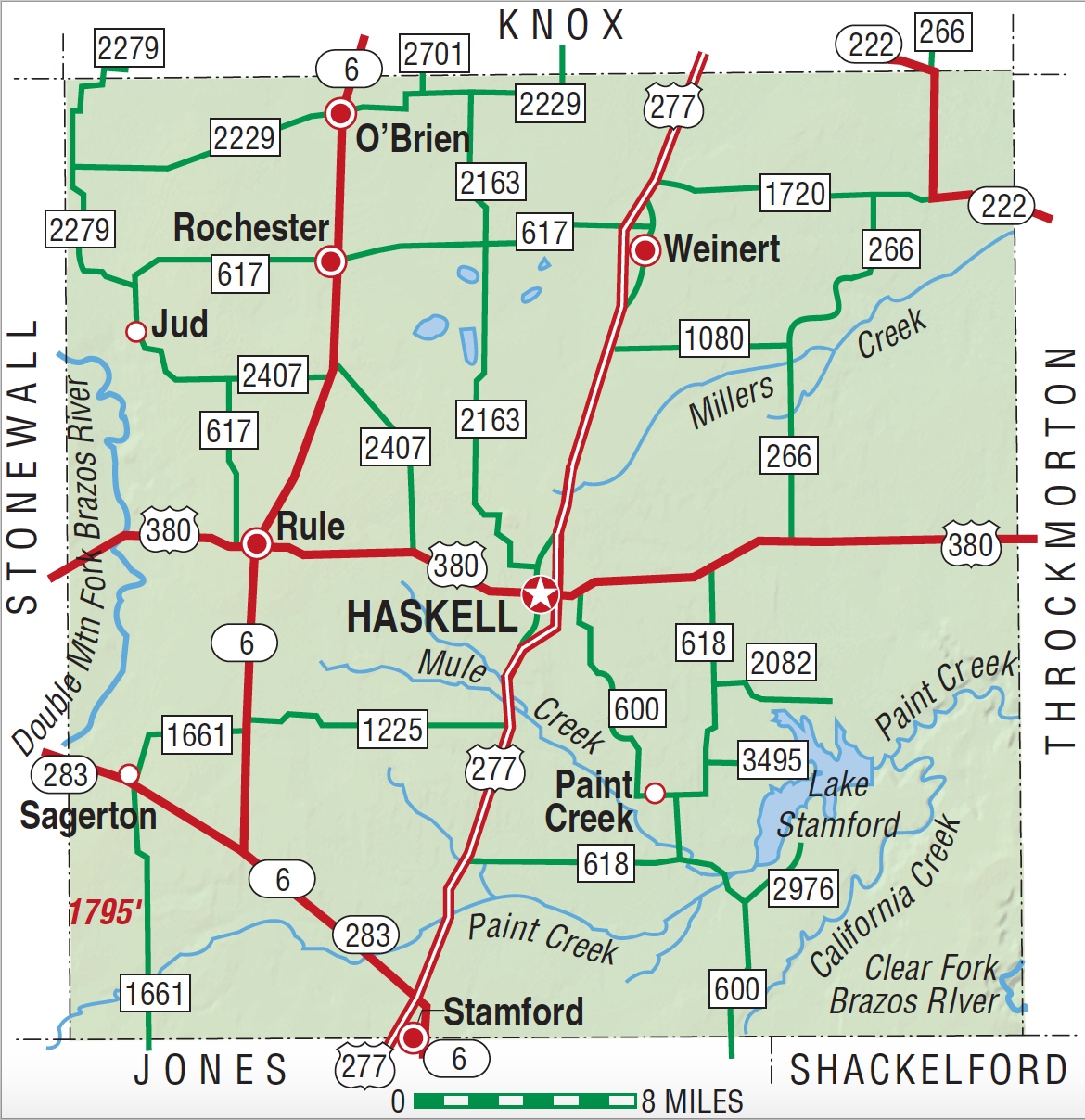 Haskell County | TX Almanac