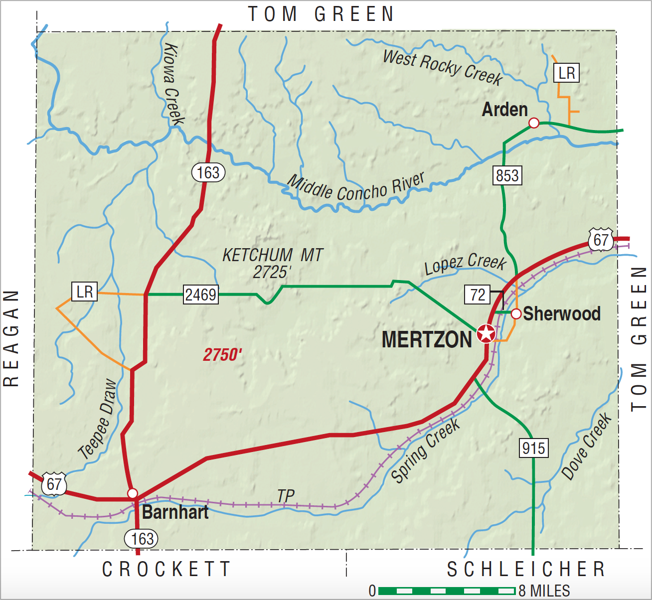 Irion County | TX Almanac
