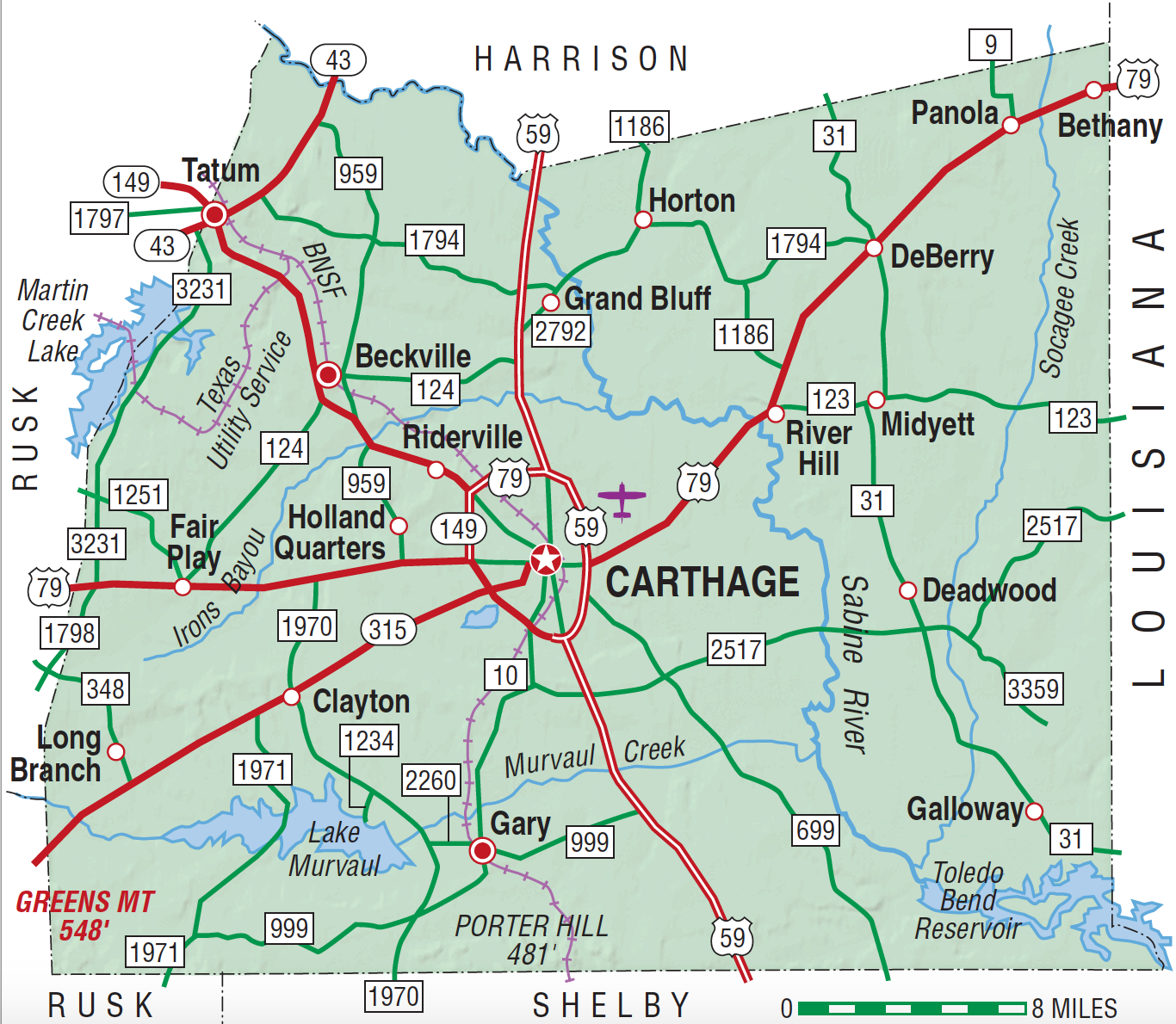 Panola County | TX Almanac