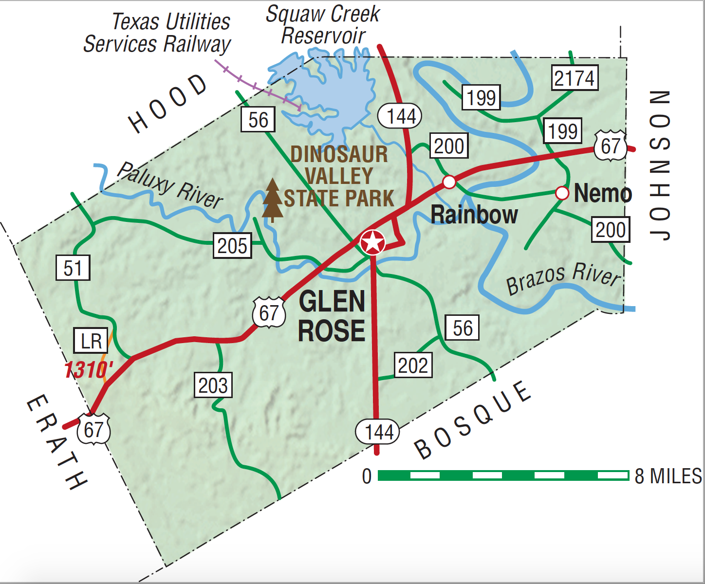 Somervell County | TX Almanac
