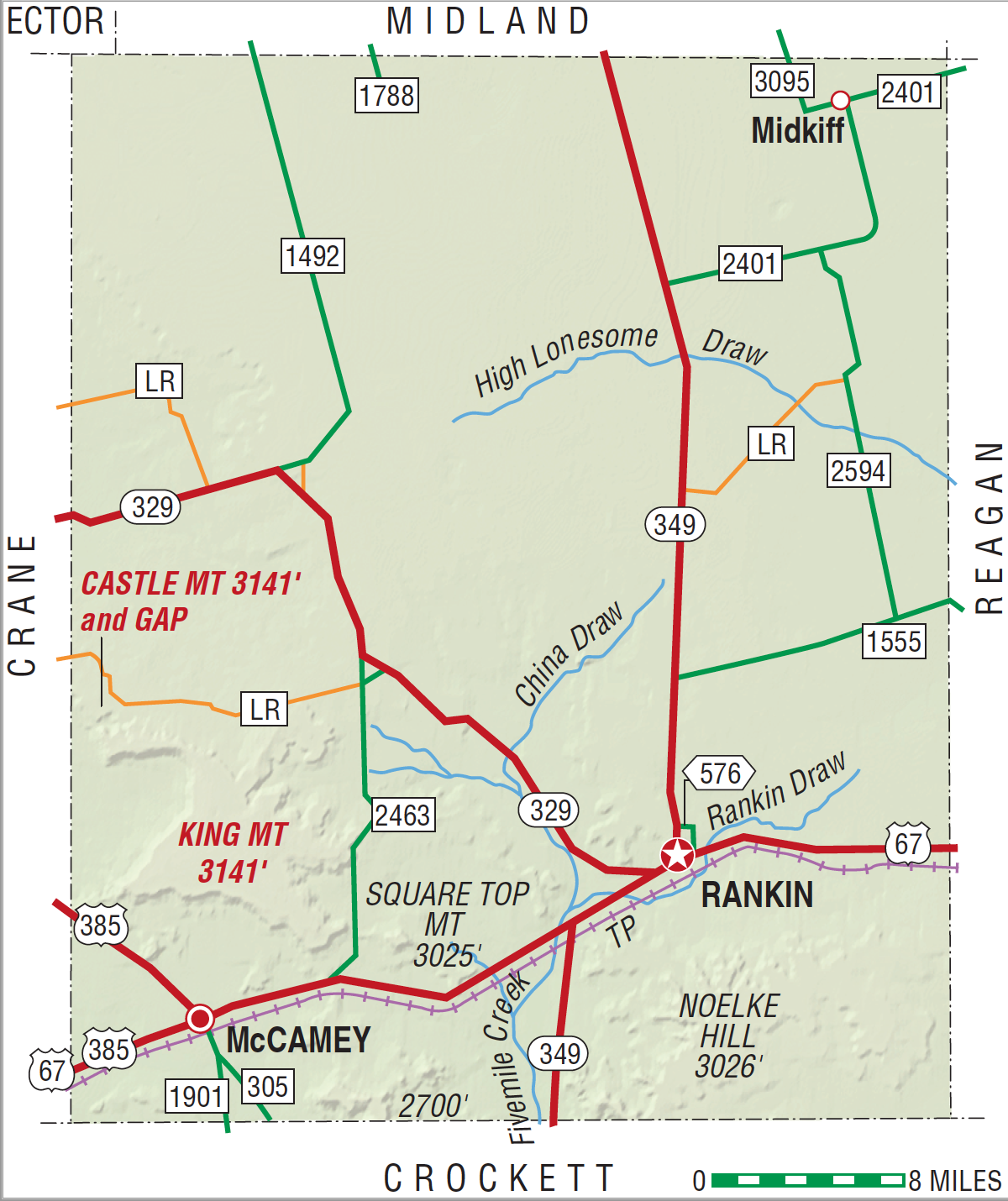 Upton County | TX Almanac